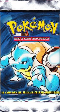 Pokemon TCG Base Set - Vintage Booster Pack (Spanish)